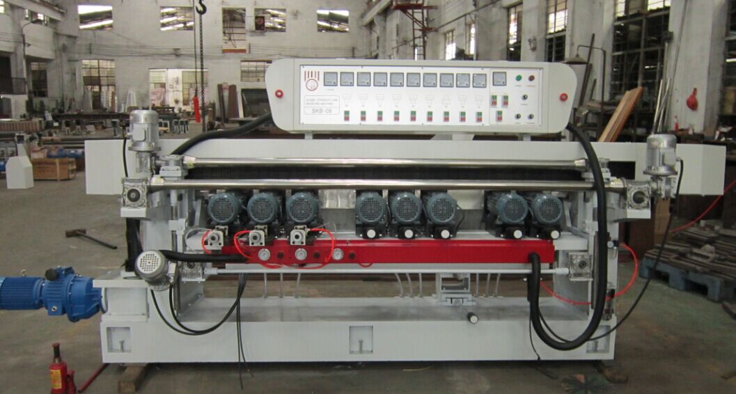 Glass Straight line Beveling edging machine (9 motors)